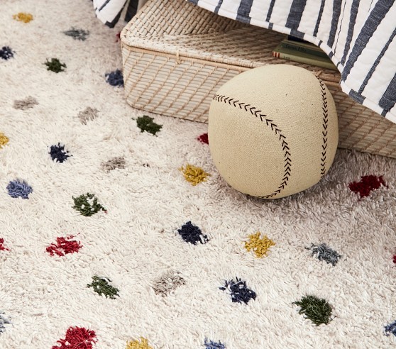 Flecked Multi Rug | Pottery Barn Kids