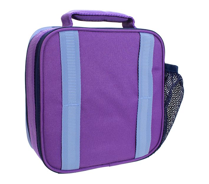 Mackenzie Lavender/Aqua/Navy Colorblock Lunch Boxes | Pottery Barn Kids