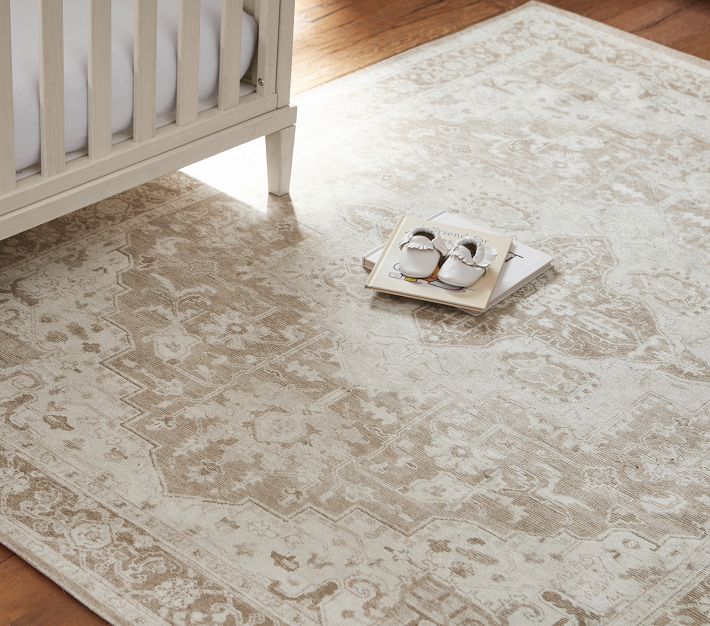 Ellington Washable Rug | Pottery Barn Kids
