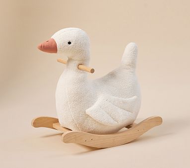 Duckling Plush Nursery Rocker | Pottery Barn Kids