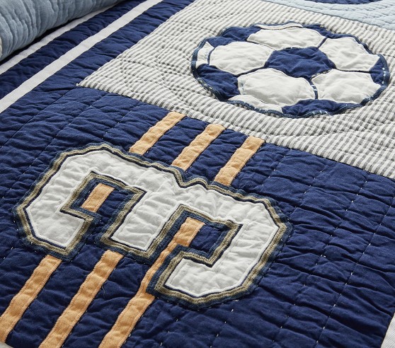 All-Star Sports Quilt & Shams | Pottery Barn Kids