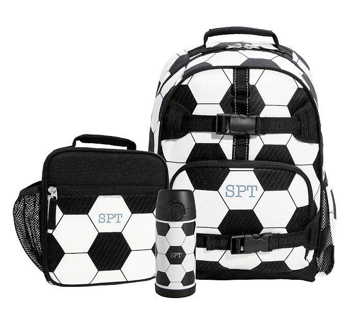 Mackenzie 3-D Soccer Backpack & Lunch Bundle, Set of 3 | Pottery Barn Kids