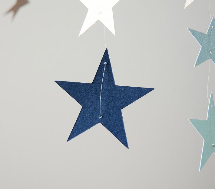 Paper Star Mobile | Pottery Barn Kids