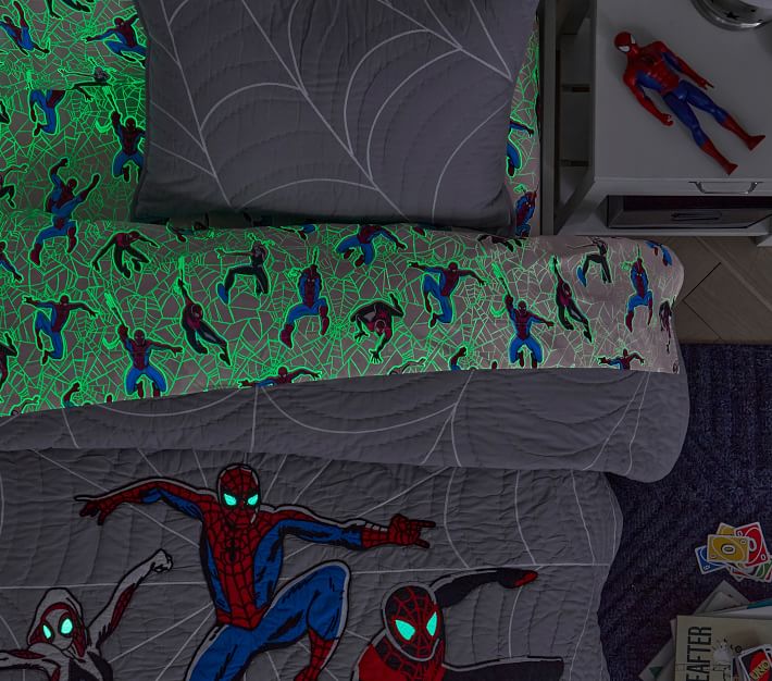 Marvel's Spider-Man Quilt & Shams | Pottery Barn Kids
