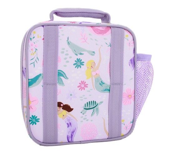 Mackenzie Lavender Mermaids Lunch Boxes | Pottery Barn Kids