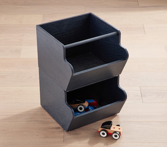 Wood Stackable Bin | Pottery Barn Kids