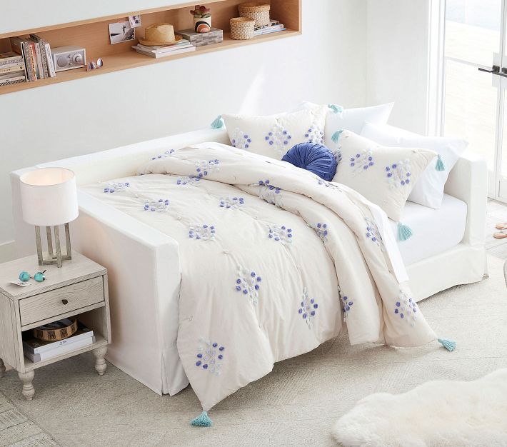 Luna Diamond Tufted Quilt & Sham | Pottery Barn Kids
