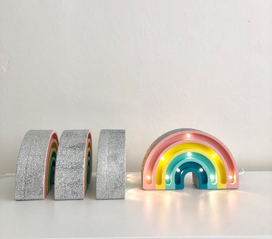 Little Lights Mini Rainbow Lamp | Pottery Barn Kids