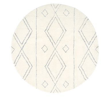 Round Delaney Rug | Patterned Rugs | Pottery Barn Kids