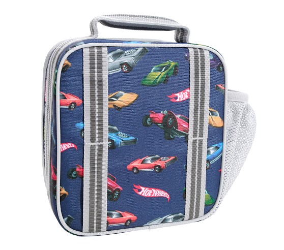 Mackenzie Gray Blue Hot Wheels™ Lunch Boxes | Pottery Barn Kids
