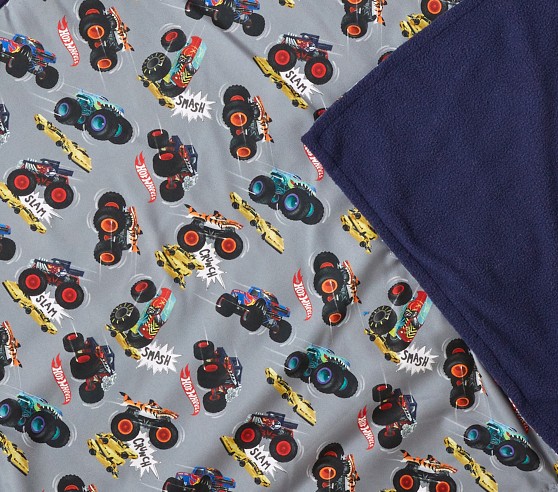 Mackenzie Hot Wheels™ Monster Trucks Nap Mat | Pottery Barn Kids