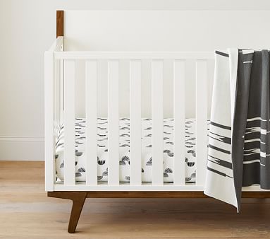 Organic Origin Crib Fitted Sheet | Pottery Barn Kids