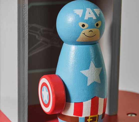 Marvel Avengers Wood Figurines | Pottery Barn Kids