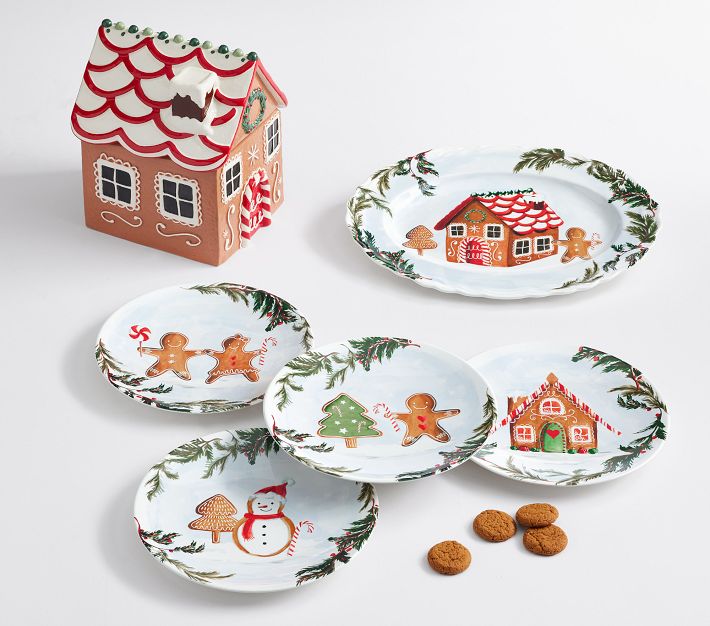 Gingerbread House Platter | Pottery Barn Kids