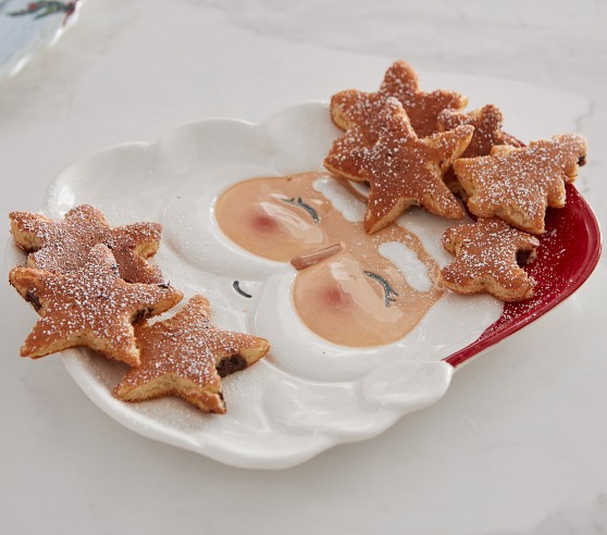 Cookies For Santa Shaped Set | Pottery Barn Kids