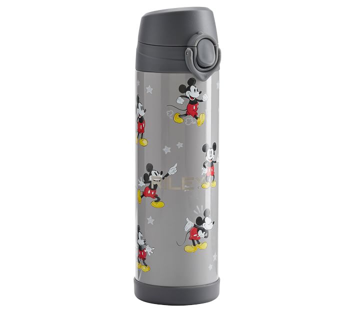 Mackenzie Gray Disney Mickey Mouse Water Bottles | Pottery Barn Kids