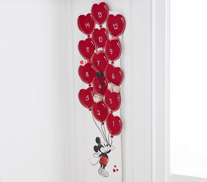 Disney Mickey Mouse Valentines Countdown Calendar | Pottery Barn Kids