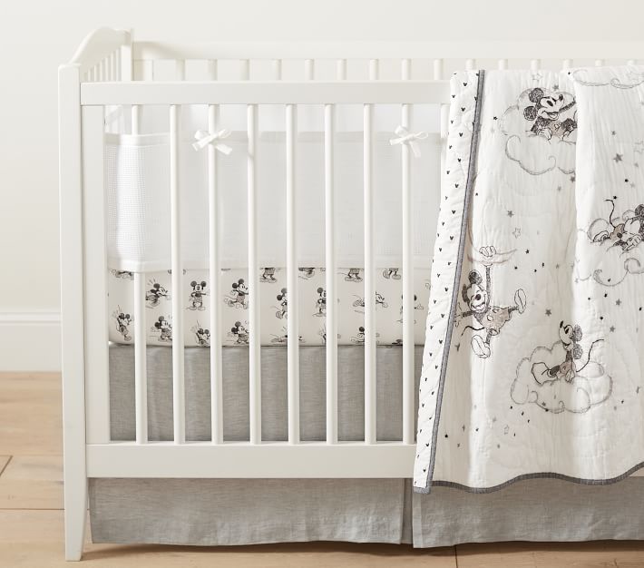 Disney Mickey Mouse Baby Bedding Sets | Pottery Barn Kids