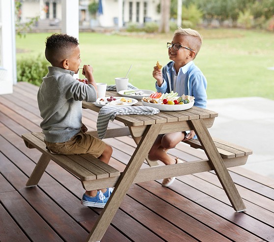 Indio Outdoor Kids Picnic Table | Pottery Barn Kids