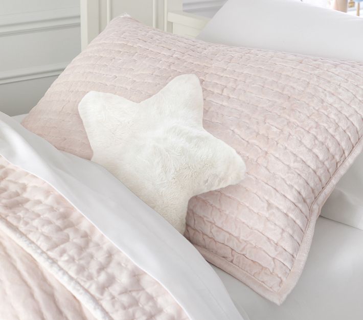 Fur Star Kids Pillow | Pottery Barn Kids