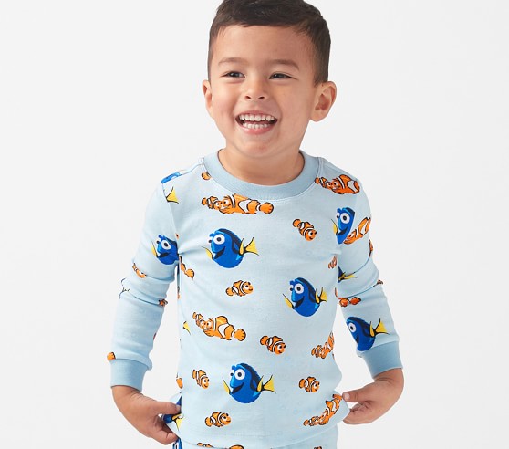 Disney and Pixar Finding Nemo Organic Pajama Set | Pottery Barn Kids