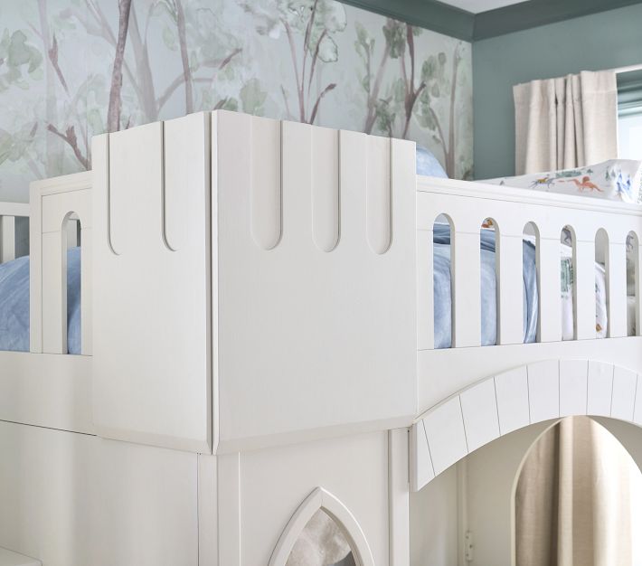 Castle Loft Bed For Kids | Pottery Barn Kids