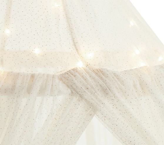 Light-up Glitter Bed Canopies | Pottery Barn Kids