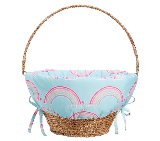Multi Rainbow Easter Basket | Pottery Barn Kids