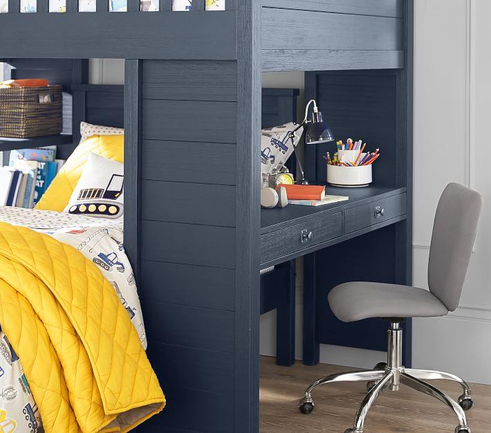 Charlie Kids Loft System & Twin Bed Set | Pottery Barn Kids