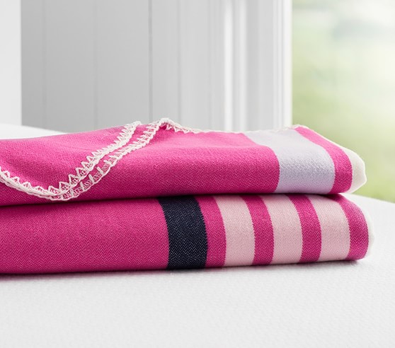 Bright Stripe Kids Blanket | Pottery Barn Kids