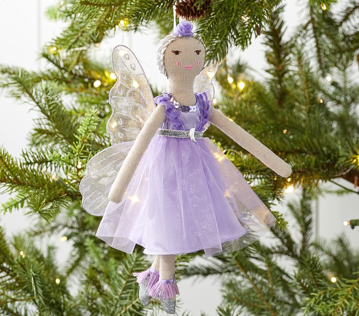Fairy Plush Doll Christmas Ornament | Pottery Barn Kids