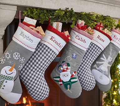 Panda Quilted Christmas Stocking | Pottery Barn Kids