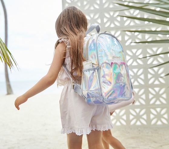 The Emily & Meritt Iridescent Girls Backpack | Pottery Barn Kids