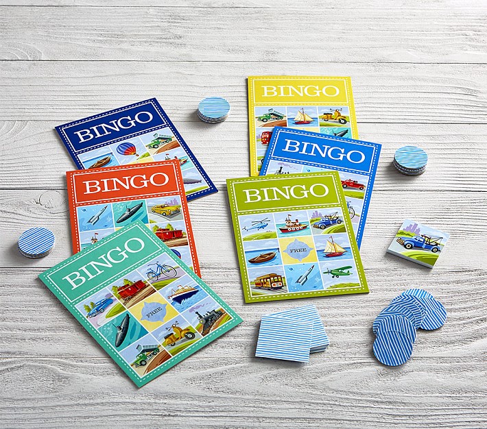 Transportation Bingo Game | Kids Toys | Pottery Barn Kids