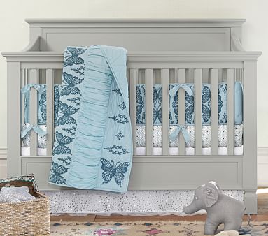 Larkin 4-in-1 Convertible Baby Crib | Pottery Barn Kids
