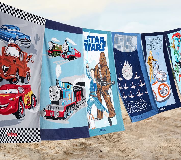 Star Wars: The Last Jedi™ Kids Beach Towel | Pottery Barn Kids