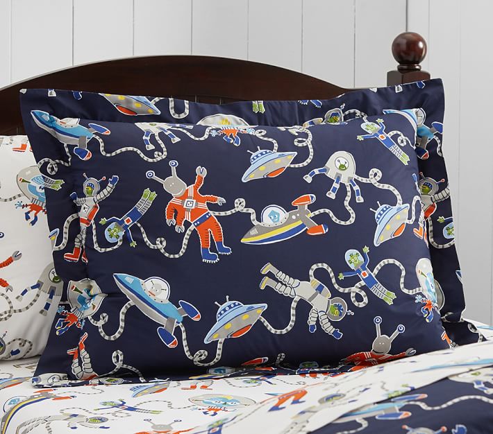 Aliens Kids' Duvet Cover | Pottery Barn Kids