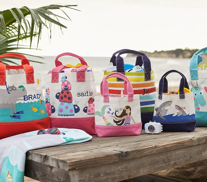 Hippo Icon Kids Tote | Pottery Barn Kids