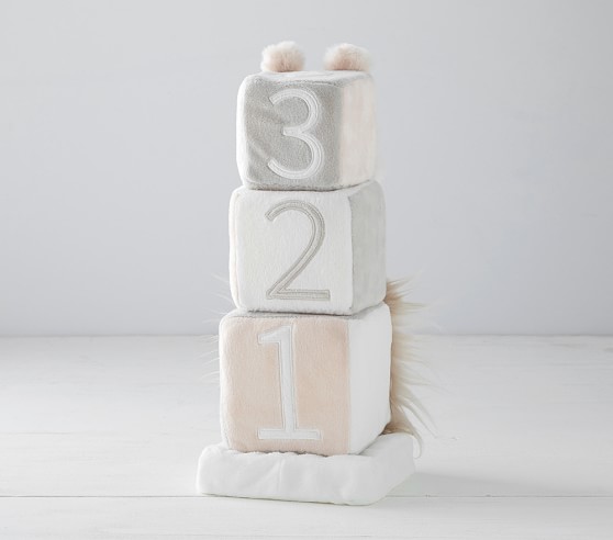 Cozy Critter Stacker & Blanket Gift Set | Pottery Barn Kids