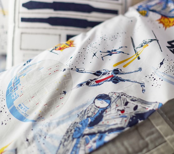 Star Wars™ Millennium Falcon™ Kids' Sheet Set | Pottery Barn Kids