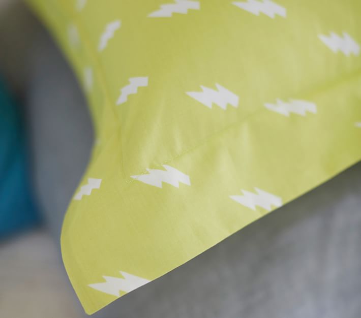 Lightning Bolt Kids' Duvet Cover | Pottery Barn Kids