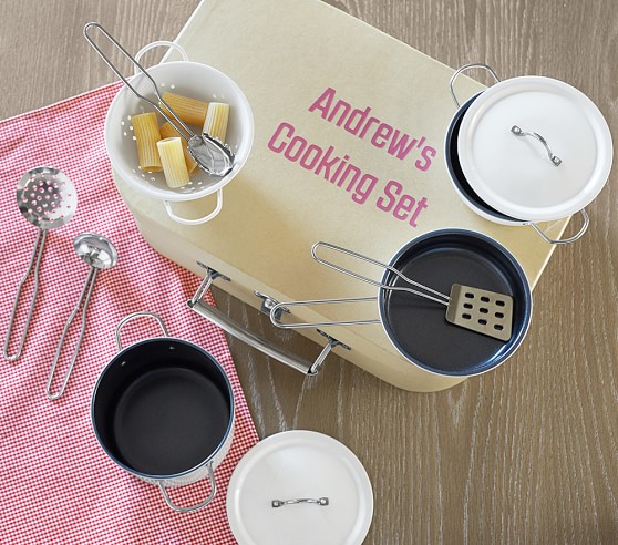 Cooking Set-in Play Personalized Case | Toy Kitchen Accessories ...