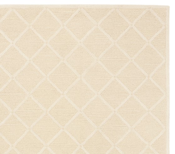 Lux Trellis Rug - Creme | Patterned Rugs | Pottery Barn Kids