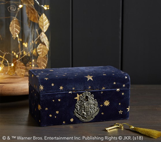 HARRY POTTER™ Navy Kids Jewelry Box | Pottery Barn Kids