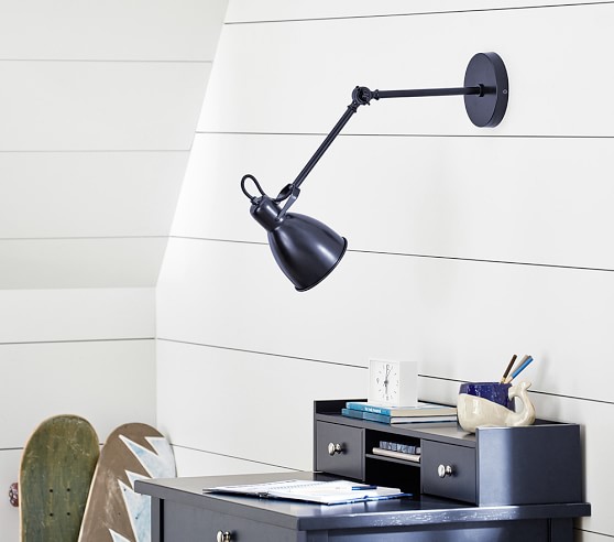 Library Wall Wall Sconce | Kids Wall Lights | Pottery Barn Kids