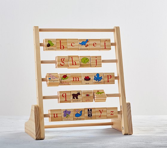 Alphabet Abacus | Educational Toys For Kids | Pottery Barn Kids