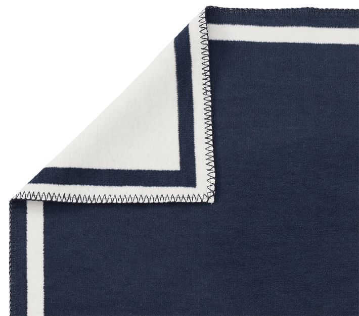 Fuzzy Border Baby Blanket | Pottery Barn Kids