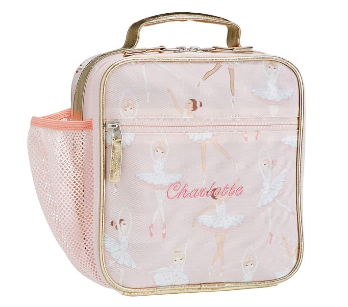 Mackenzie Blush Romantic Ballerina Classic Kids Lunch Box | Pottery ...
