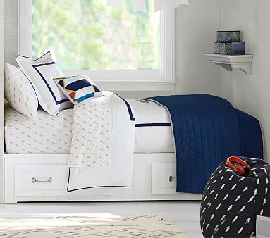 Lightning Bolt Kids' Sheet Set | Pottery Barn Kids