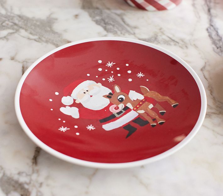 Rudolph® Plates | Pottery Barn Kids